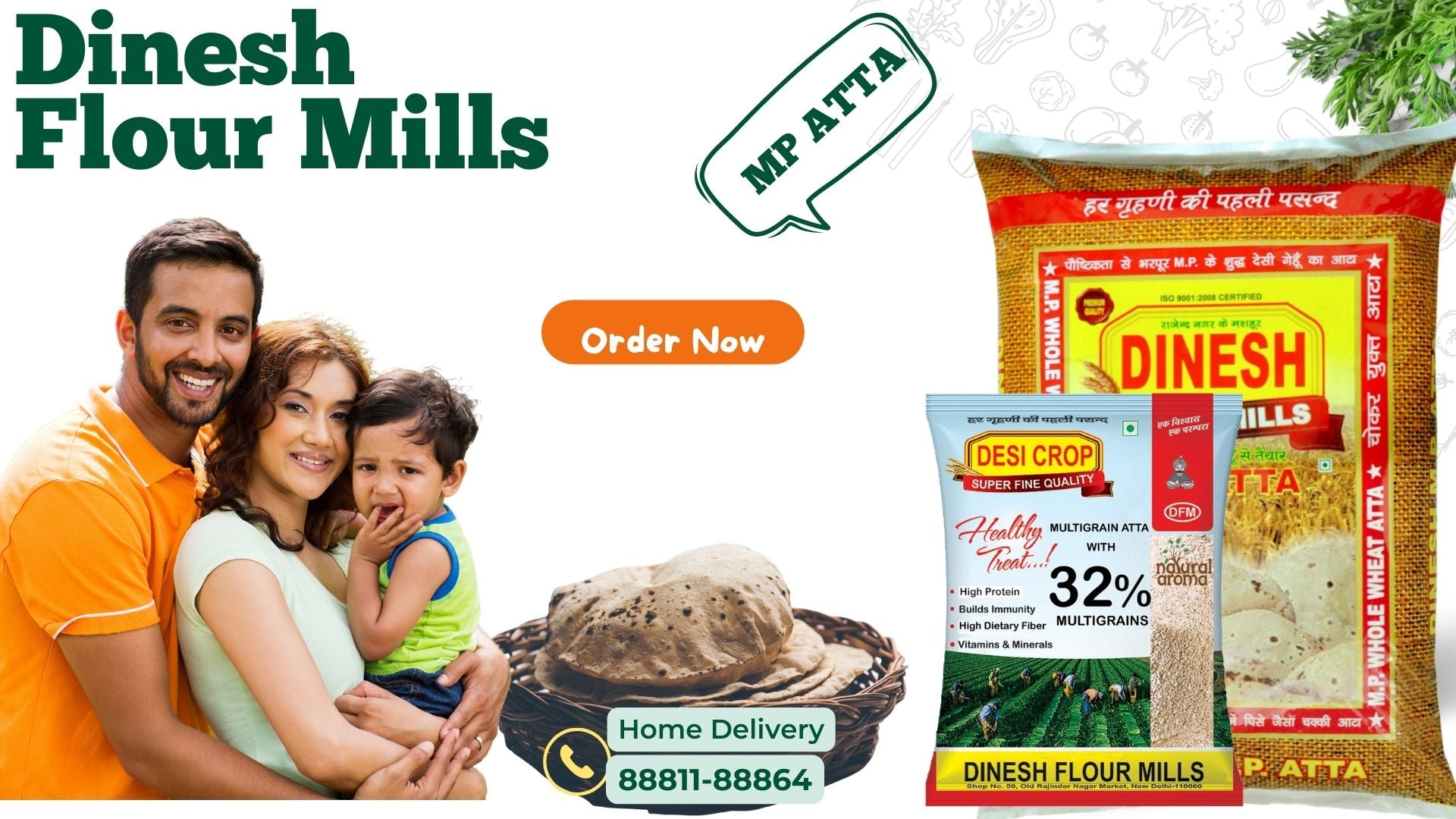 Dinesh Flour Mills: An In-Depth Look at MP Wheat Atta and India's Rich