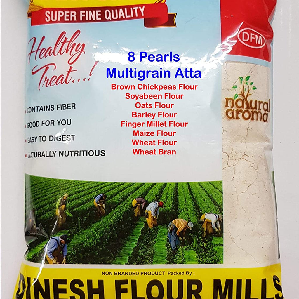 Buy Atta Multi Grain Atta - 8 Pearls – Dinesh Flour Mills