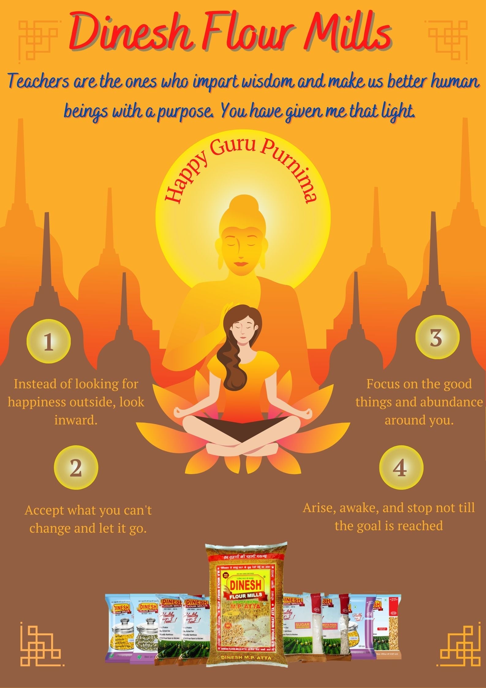 Happy Guru Purnima – Dinesh Flour Mills