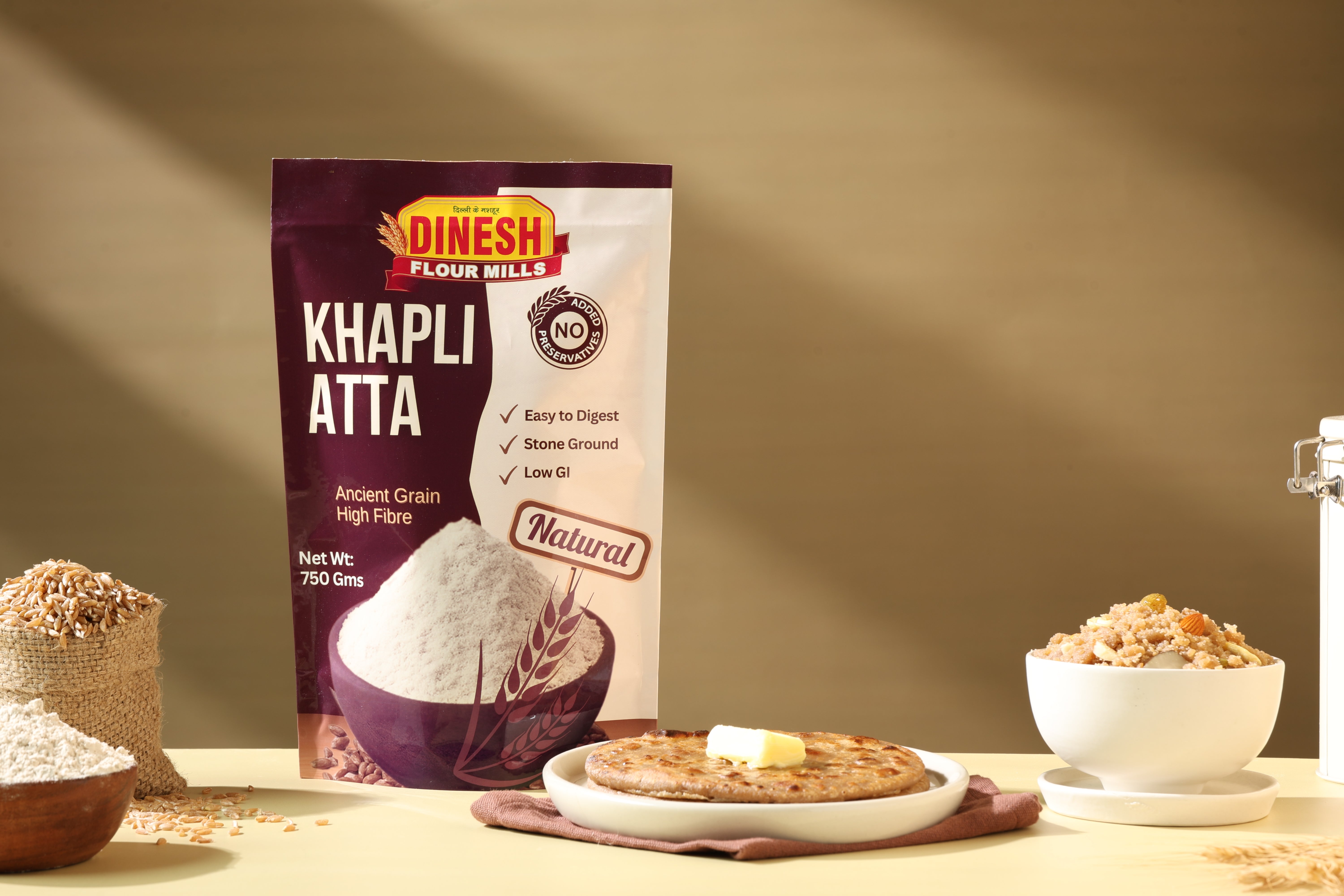 Khapli Churma with Dry Fruits | Traditional Sweet with Khapli Atta ...