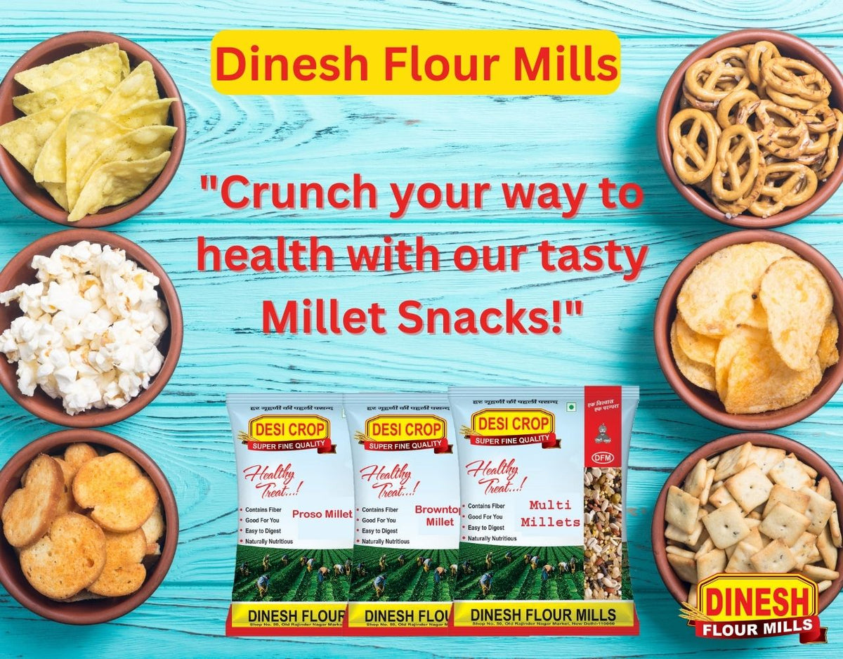 Millet Snacks Recipe : – Dinesh Flour Mills