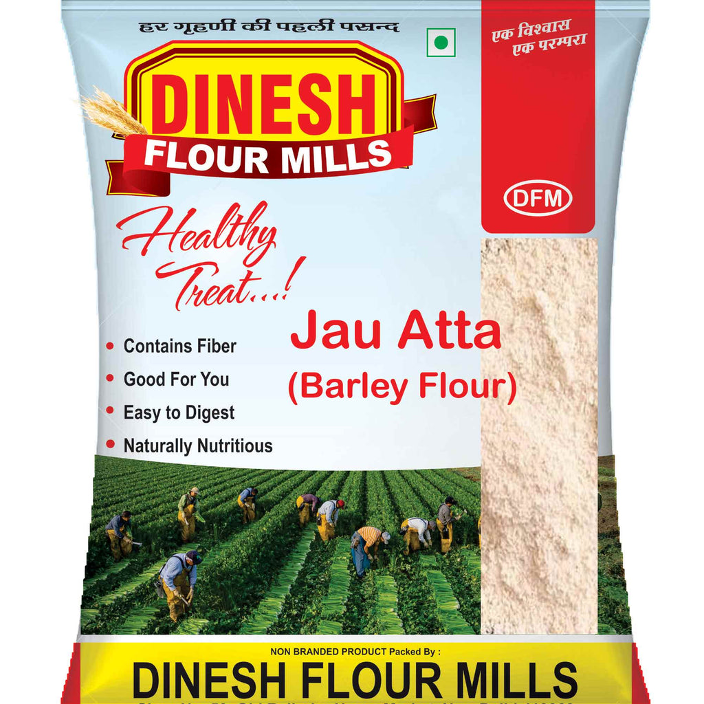 Jau Atta ( Barley Flour ) Jou Atta – Dinesh Flour Mills