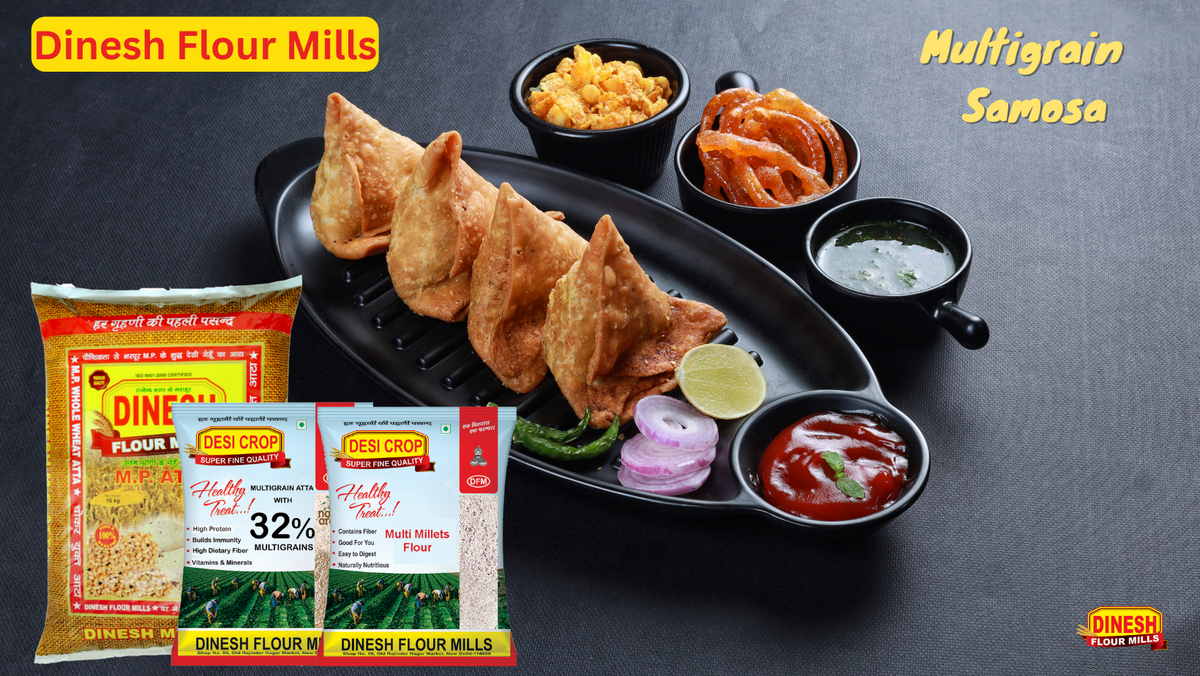 Buy Atta Multi Grain Atta - 8 Pearls – Dinesh Flour Mills