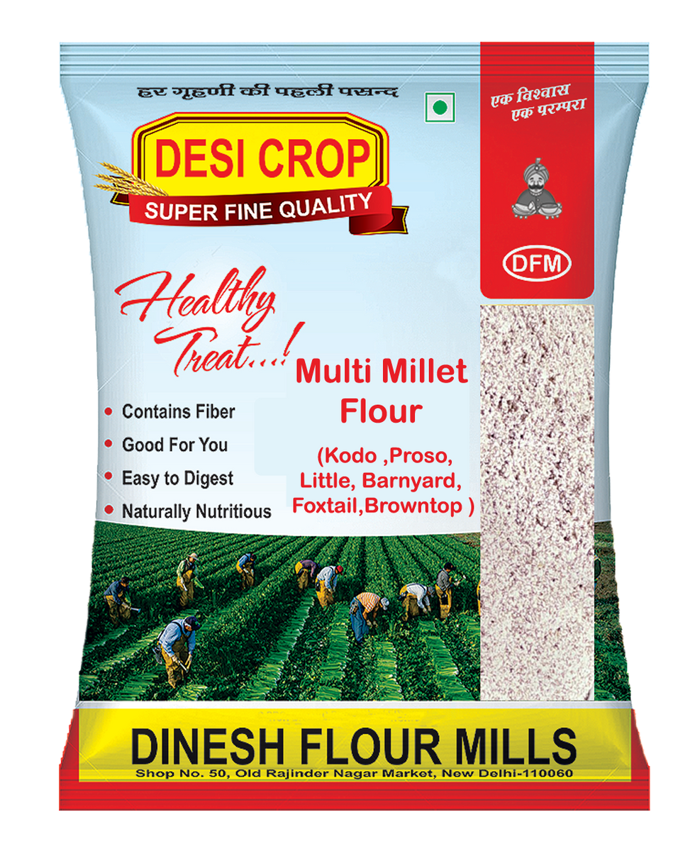 Buy Multi Millets Flour - Millet Atta Mix – Dinesh Flour Mills