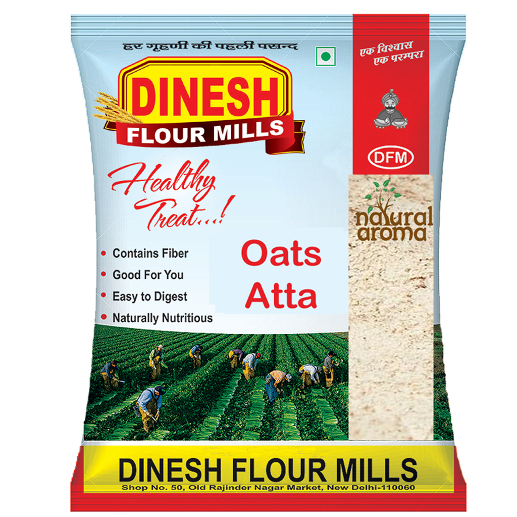 Buy Oats Atta Online – Pure Oats Flour|Dinesh Flour Mills-Avena Sativa