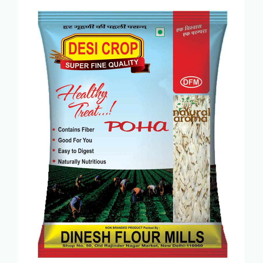 MOTA POHA (Avalakki) Dinesh Flour Mills -500 Gms, 02/21/2024